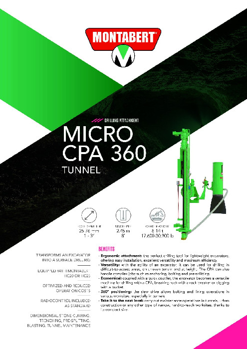 Micro CPA 360 Tunnel :: Åsane Mek. Industri AS